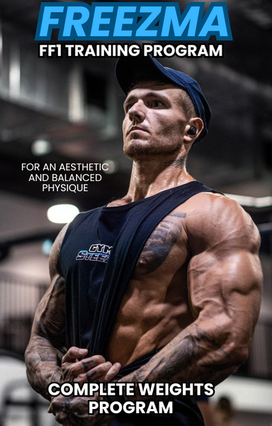 FREEZMA FF1 TRAINING PLAN - My Top Push Pull Legs Split For a Well Bal – Freezma Fitness